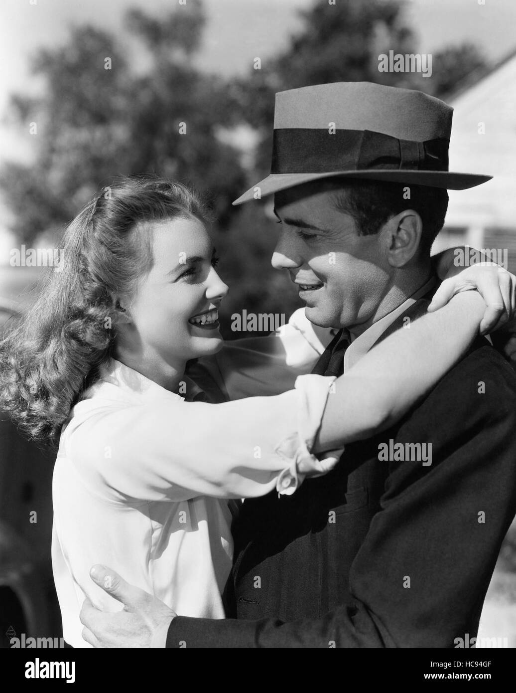 THE WAGONS ROLL AT NIGHT, Joan Leslie, Humphrey Bogart, 1941 Stock ...