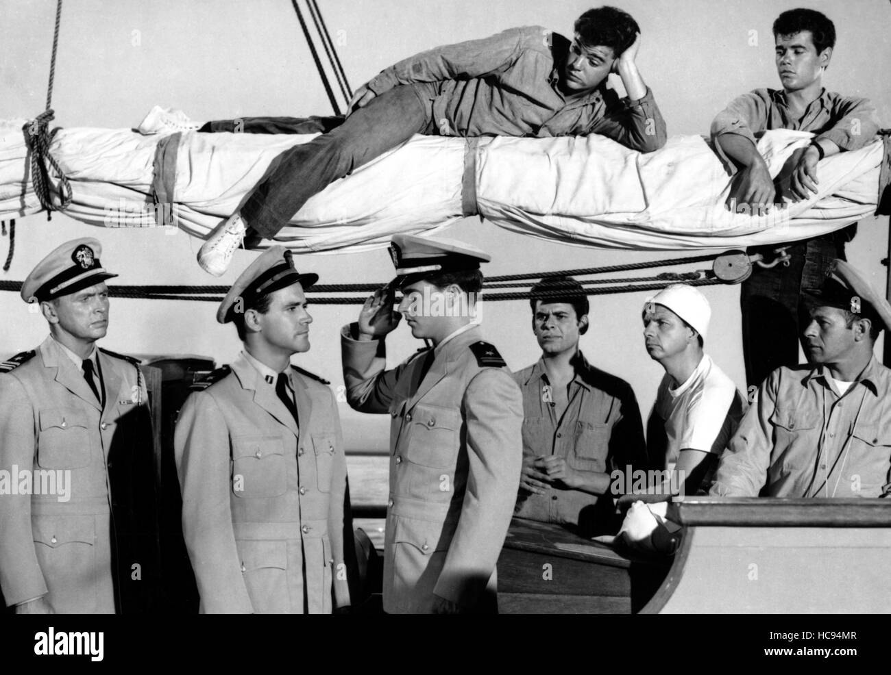 THE WACKIEST SHIP IN THE ARMY, John Lund, Jack Lemmon, Ricky Nelson ...