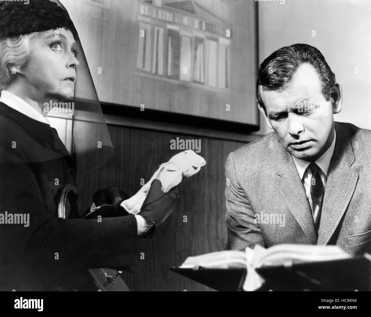 WARNING SHOT, Lillian Gish, David Janssen, 1967 Stock Photo - Alamy