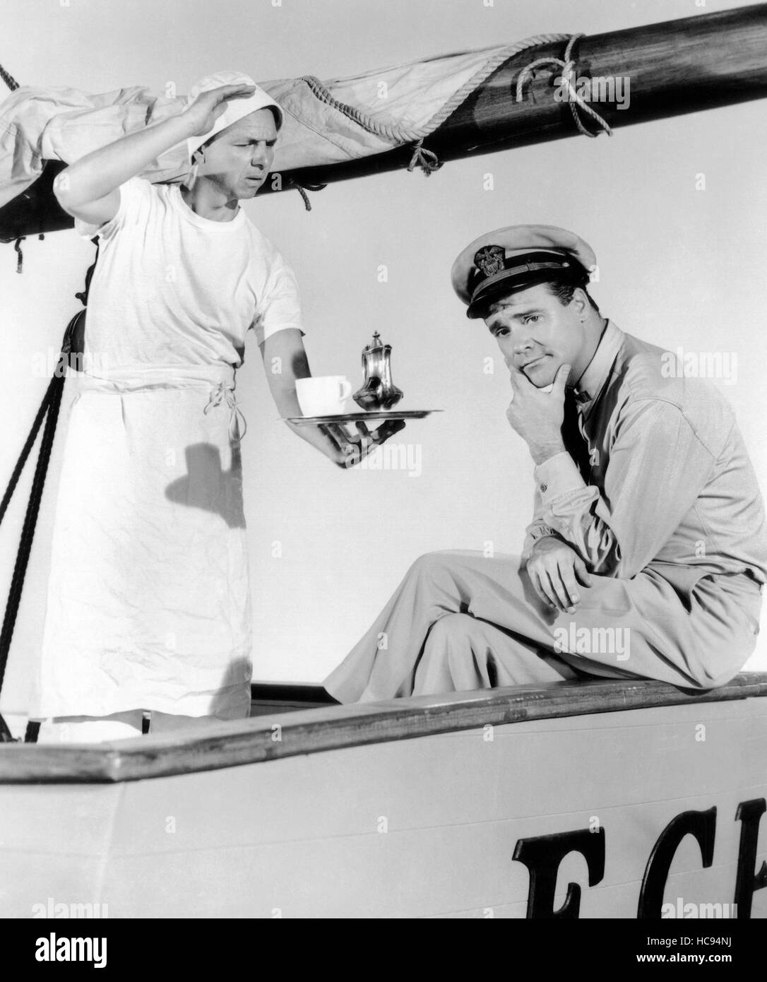 THE WACKIEST SHIP IN THE ARMY, from left: Alvy Moore, Jack Lemmon, 1960 ...