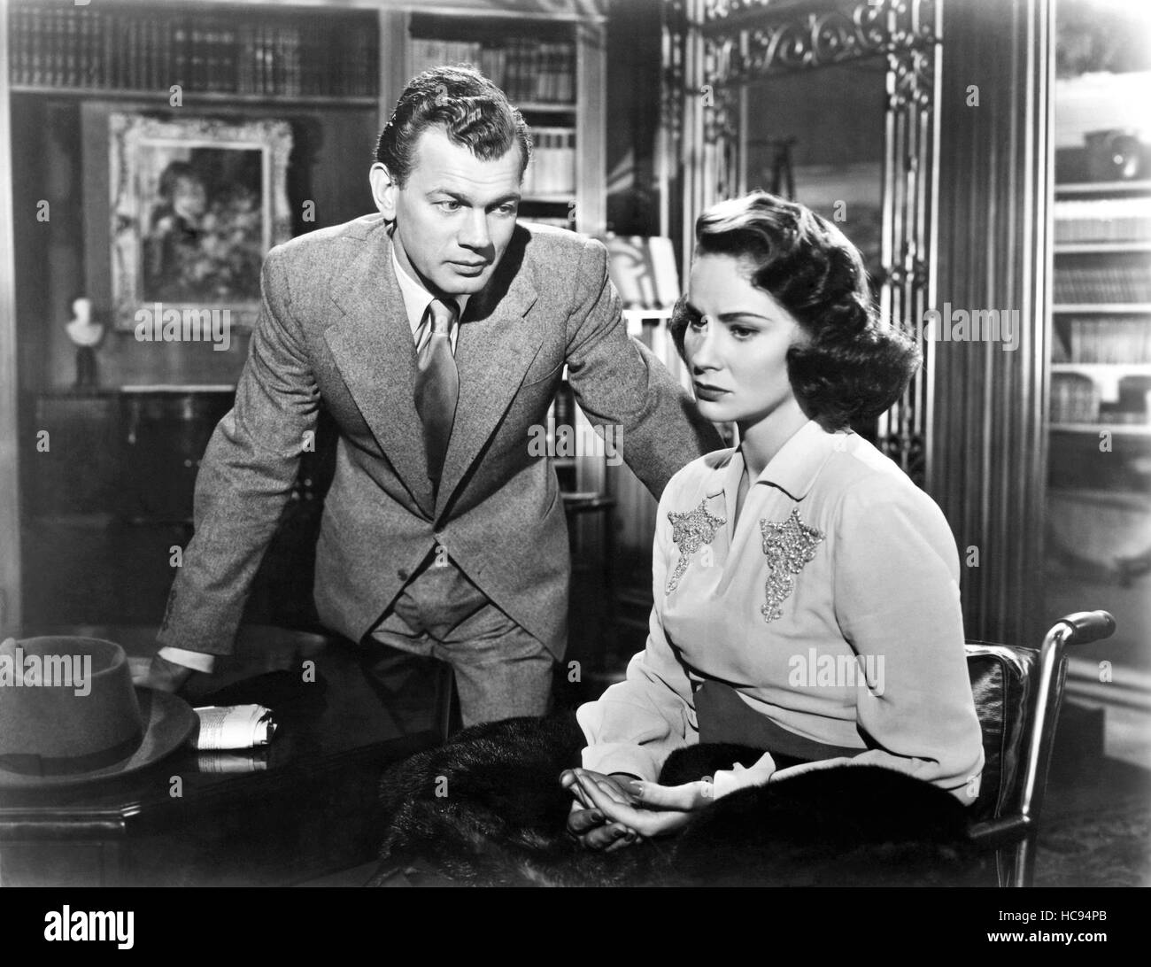 WALK SOFTLY, STRANGER, Joseph Cotten, Alida Valli, 1950 Stock Photo - Alamy