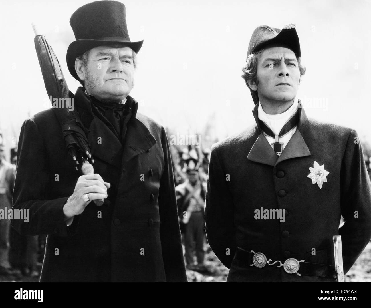 WATERLOO, from left, Jack Hawkins, Christopher Plummer, 1970 Stock ...