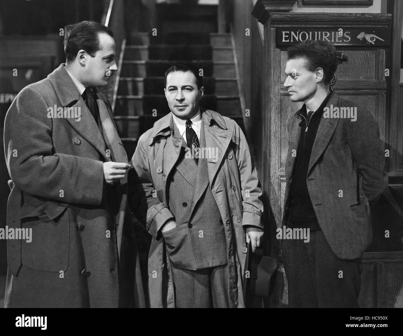 THE WAY TO THE STARS, director Anthony Asquith, producer and writer ...