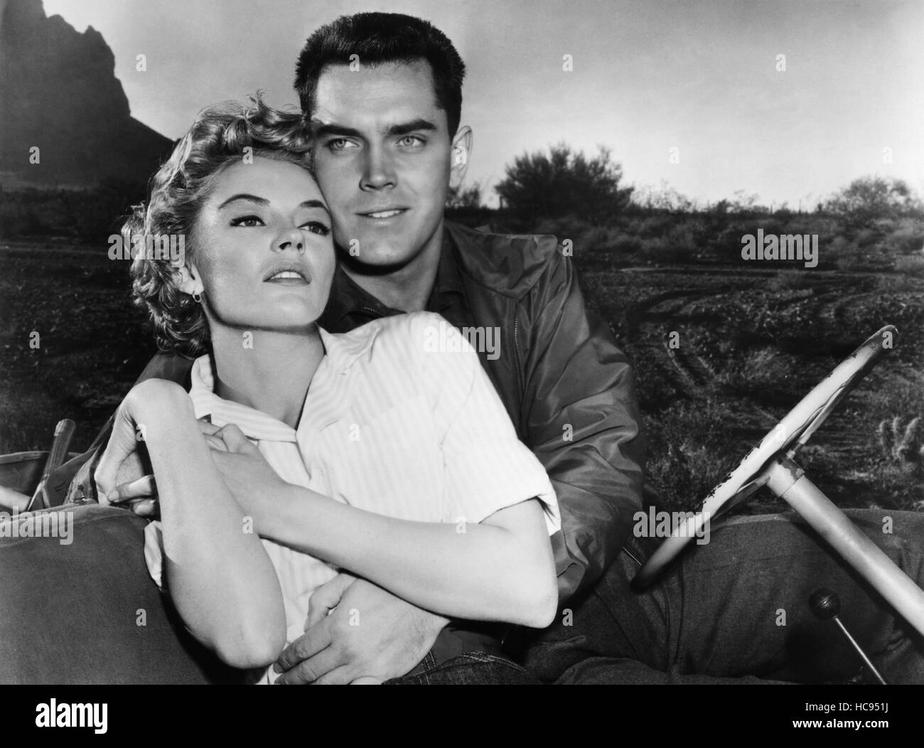 THE WAY TO THE GOLD, Jeffrey Hunter, Sheree North, 1957, ©20th Century ...