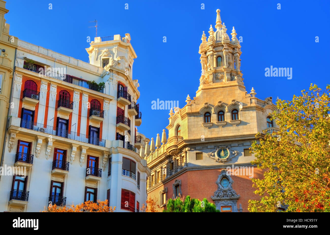 Valencia historic centre hi-res stock photography and images - Alamy