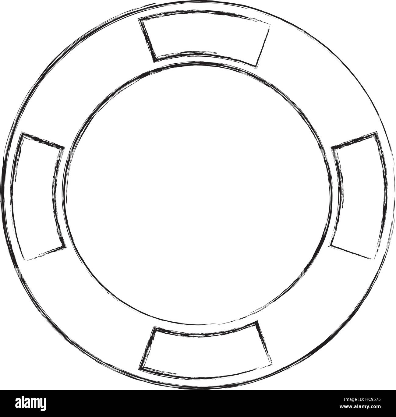 life guard float isolated icon vector illustration design Stock Vector ...