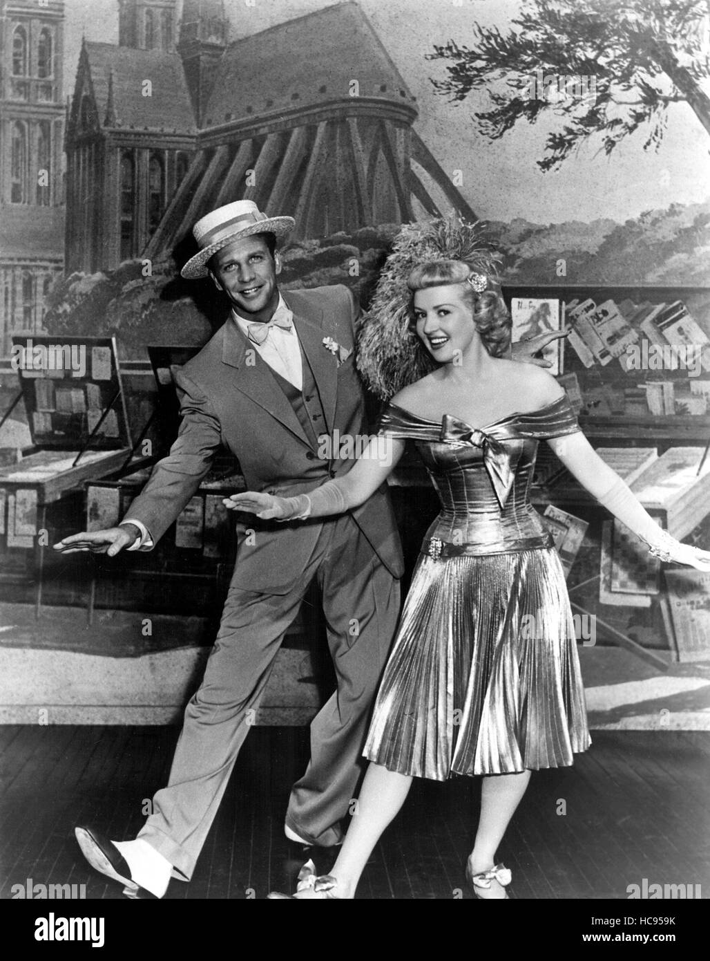 WHEN MY BABY SMILES AT ME, Dan Dailey, Betty Grable, 1948, TM and ...