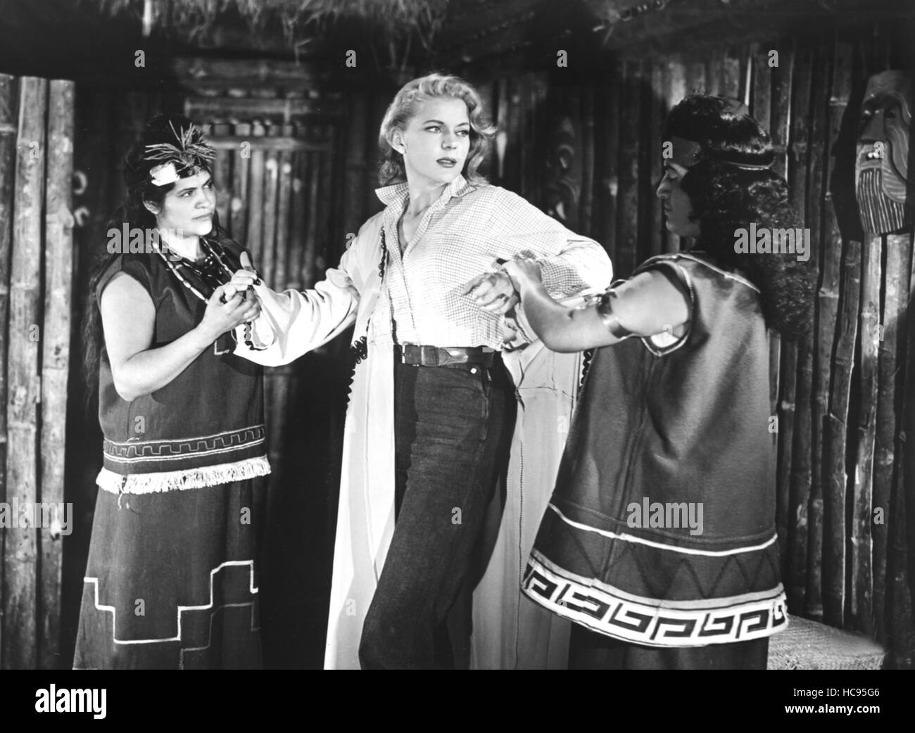 THE WHITE ORCHID, Peggie Castle, 1954 Stock Photo - Alamy
