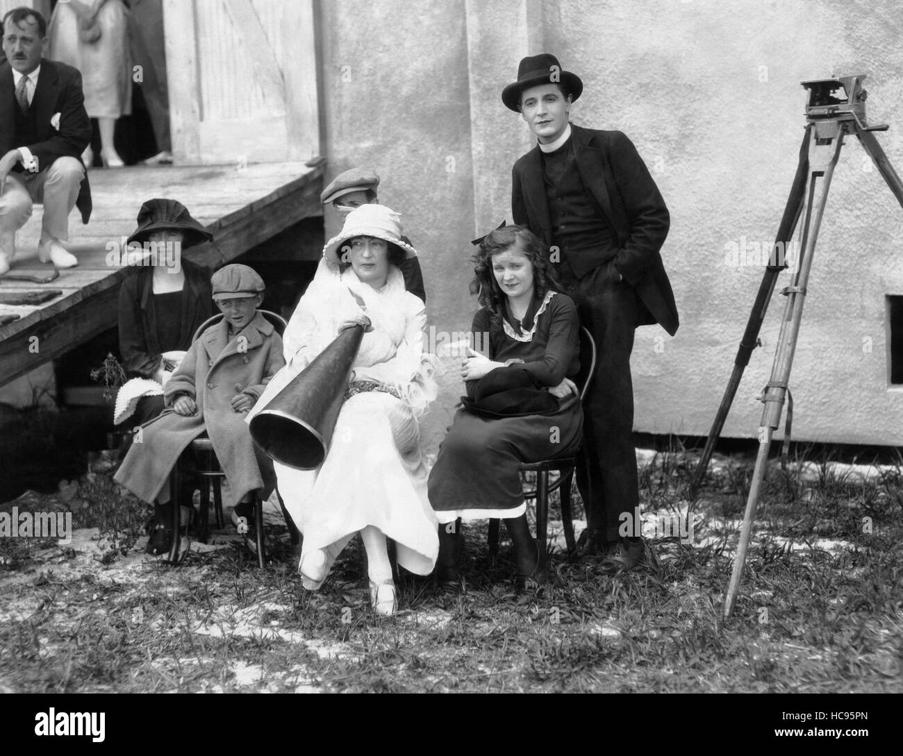 THE WHITE ROSE, visitors John McLean, (in cap), his mother Mrs. Edward ...