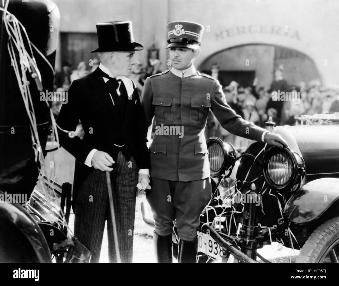 THE WHITE SISTER, from left, Lewis Stone, Clark Gable, 1933 Stock Photo ...
