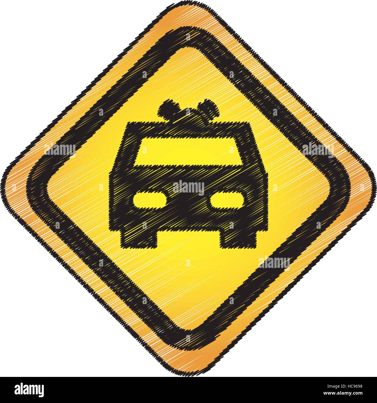 Patrol vehicle silhouette isolated icon hi-res stock photography and ...