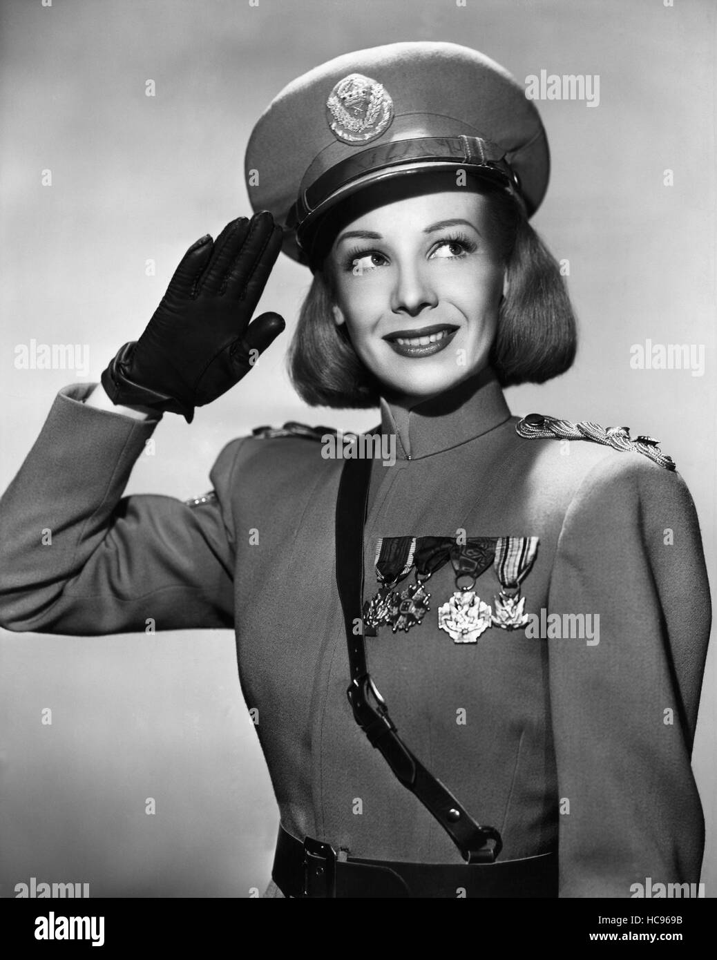 WHERE THERE'S LIFE, Signe Hasso, 1947 Stock Photo - Alamy