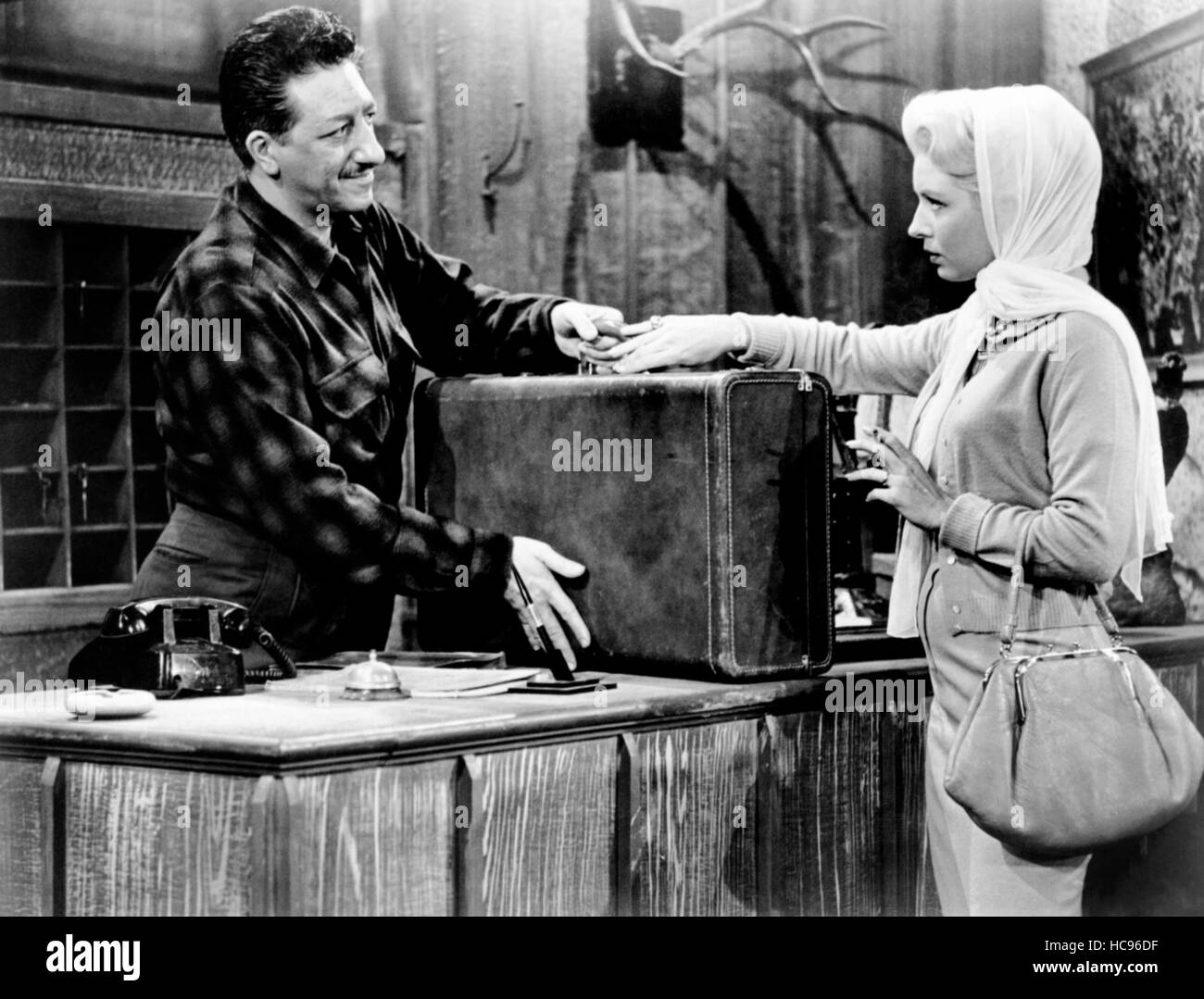 WHEN THE CLOCK STRIKES, from left, Henry Corden, Merry Anders, 1961 Stock Photo - Alamy