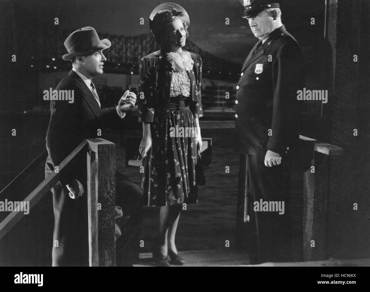 WHEN TOMORROW COMES, from left: Charles Boyer, Irene Dune, Wade Boteler ...