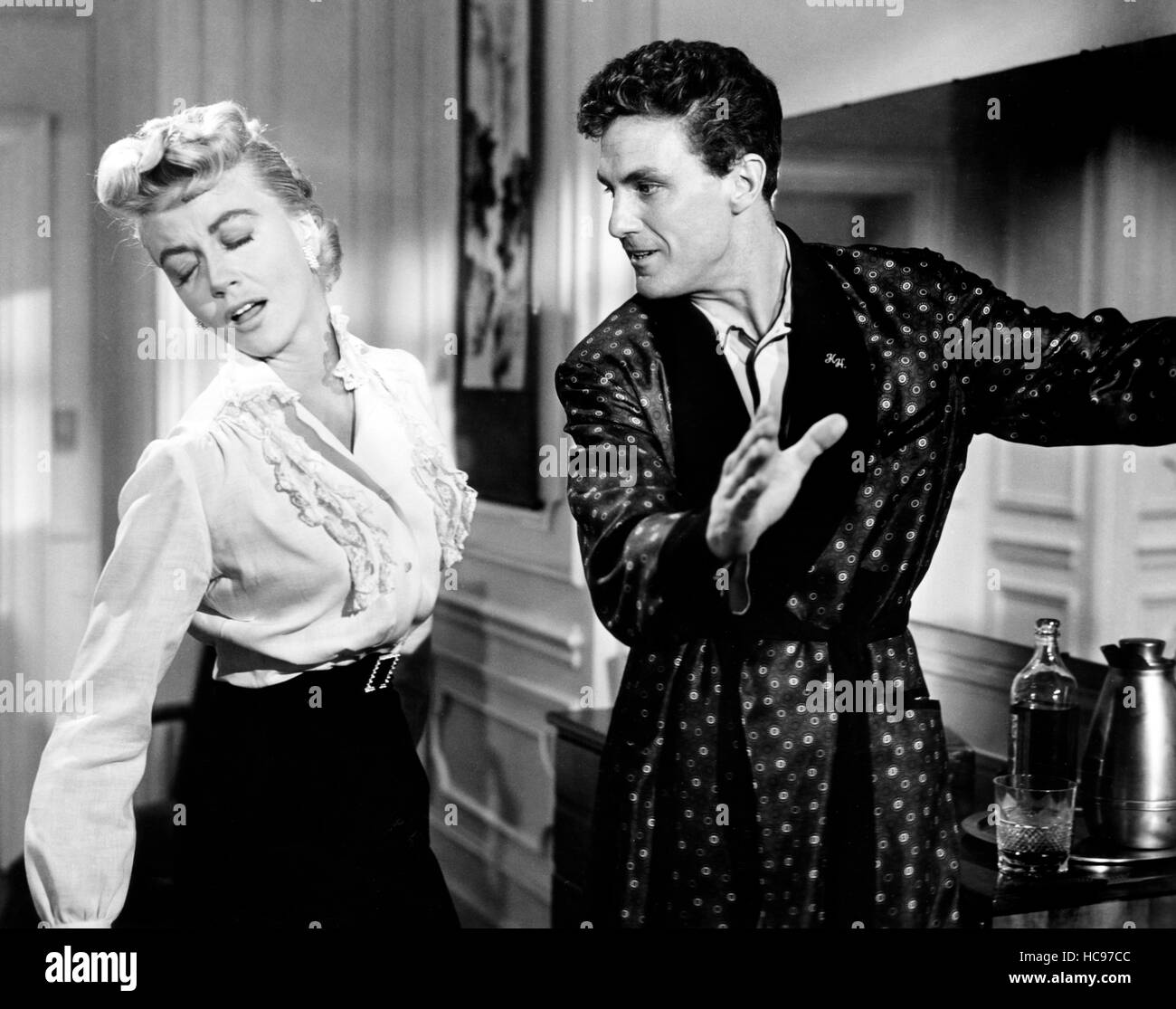 WRITTEN ON THE WIND, Dorothy Malone, Robert Stack, 1956 Stock Photo - Alamy