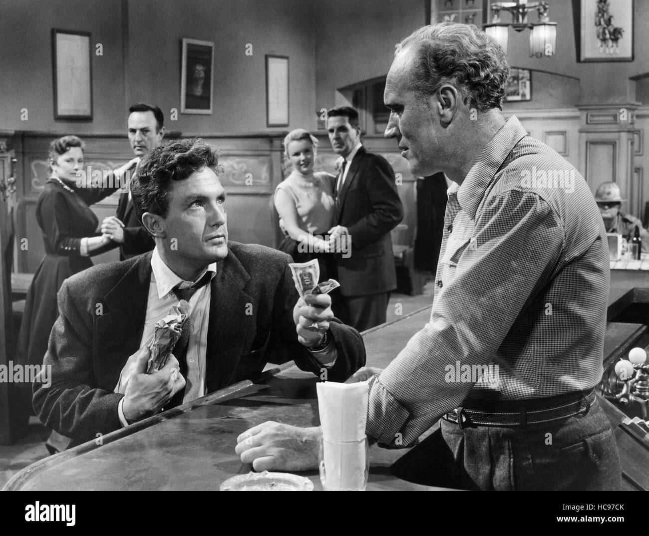 WRITTEN ON THE WIND, Robert Stack, Robert Wilke, 1956 Stock Photo - Alamy