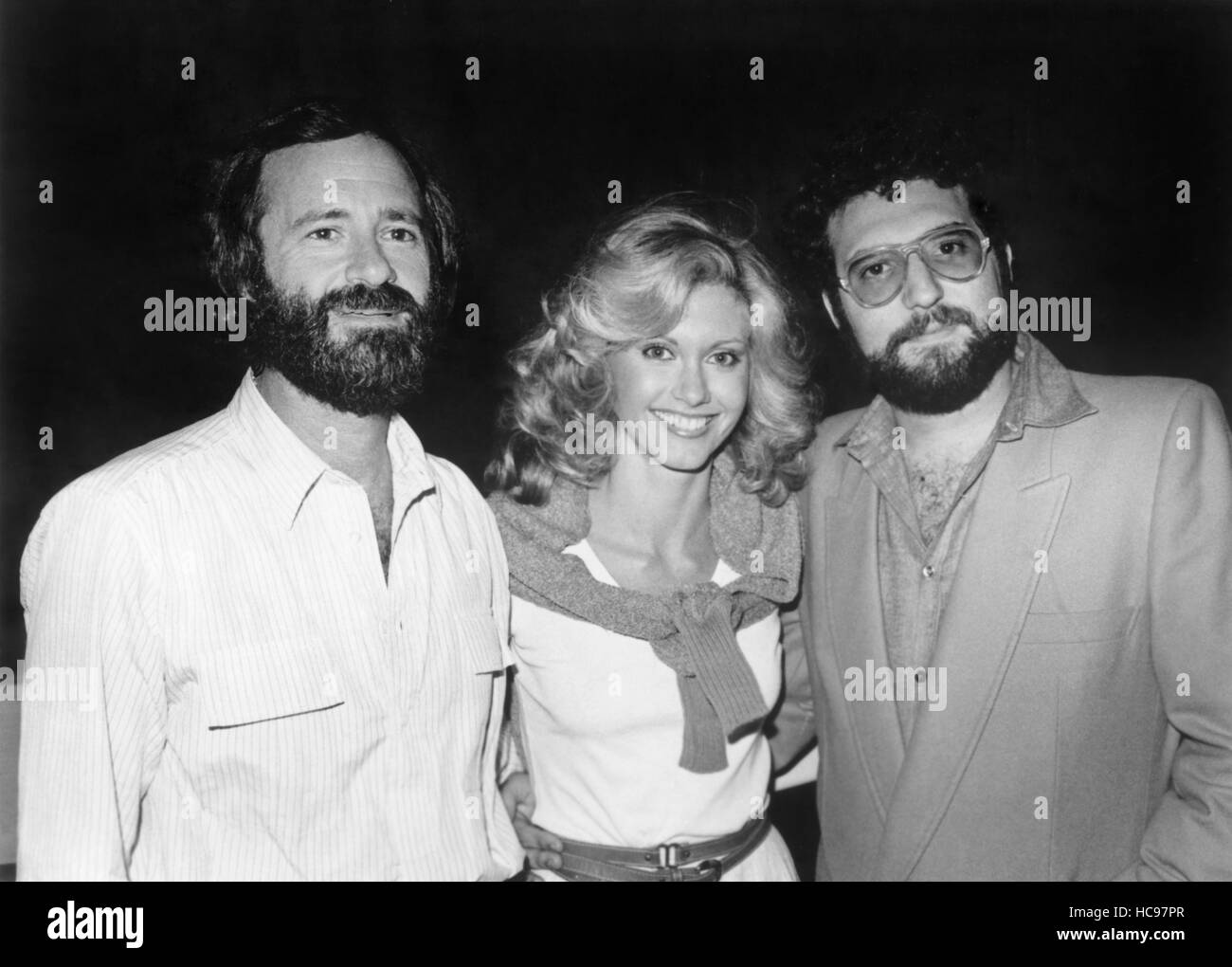 XANADU, producer Lawrence Gordon, Olivia Newton-John, co-producer Joel ...