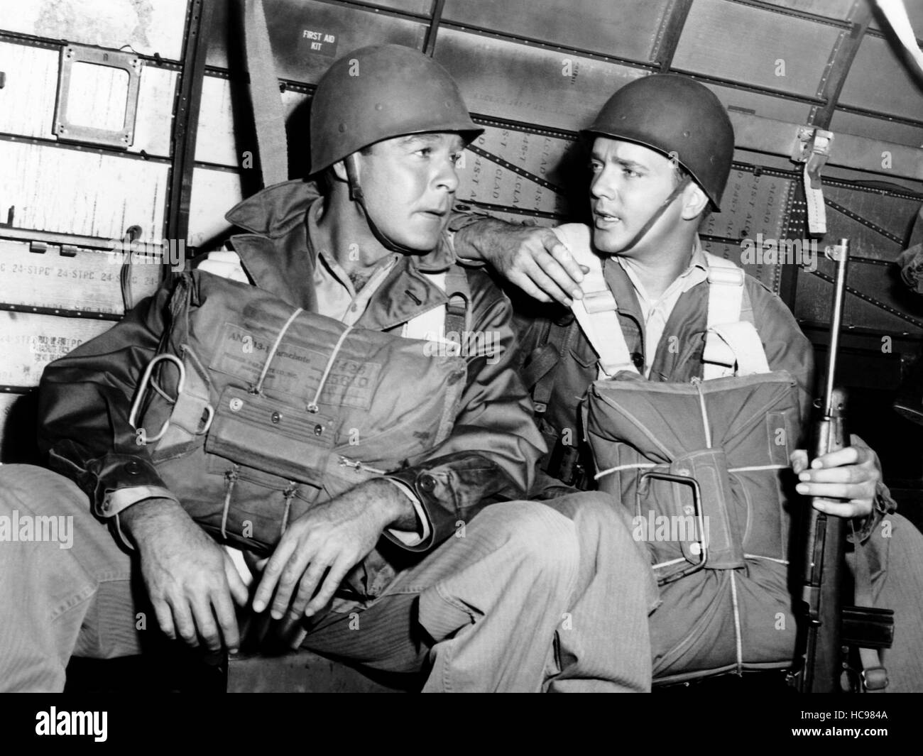 A YANK IN INDO-CHINA, from left, John Archer, Douglas Dick, 1952 Stock ...