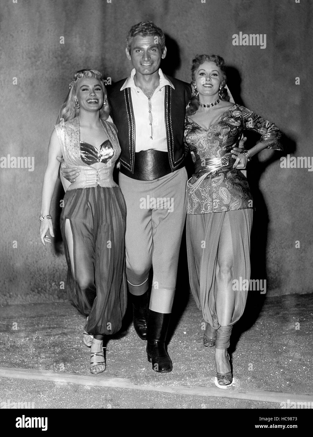 YANKEE PASHA, Rhonda Fleming, Jeff Chandler, Mamie Van Doren, 1954 ...