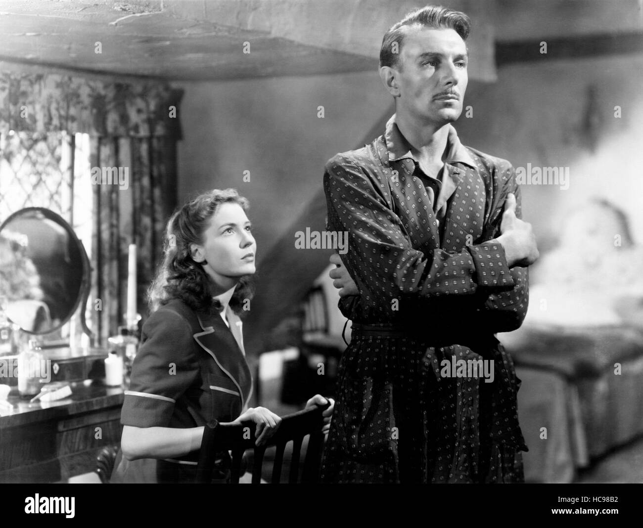 THE YEARS BETWEEN, from left, Valerie Hobson, Michael Redgrave, 1946 ...
