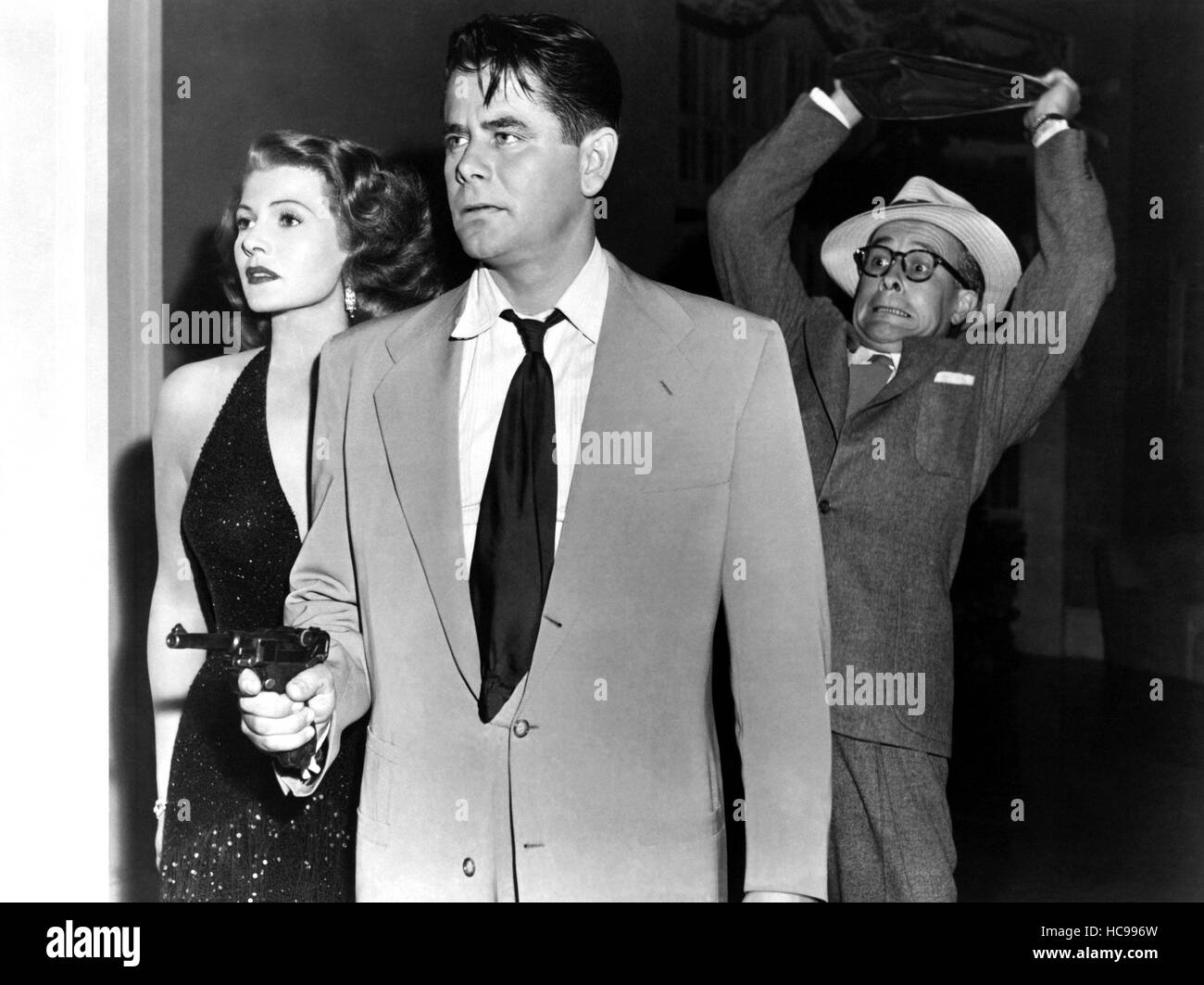 AFFAIR IN TRINIDAD, Rita Hayworth, Glenn Ford, Steven Geray, 1952 Stock Photo - Alamy