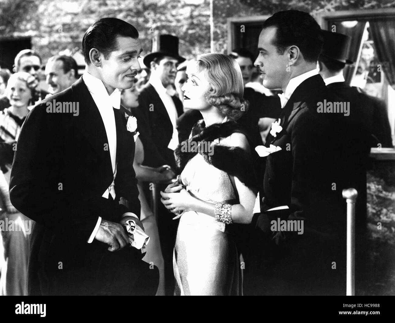 AFTER OFFICE HOURS, Clark Gable, Constance Bennett, Harvey Stephens ...