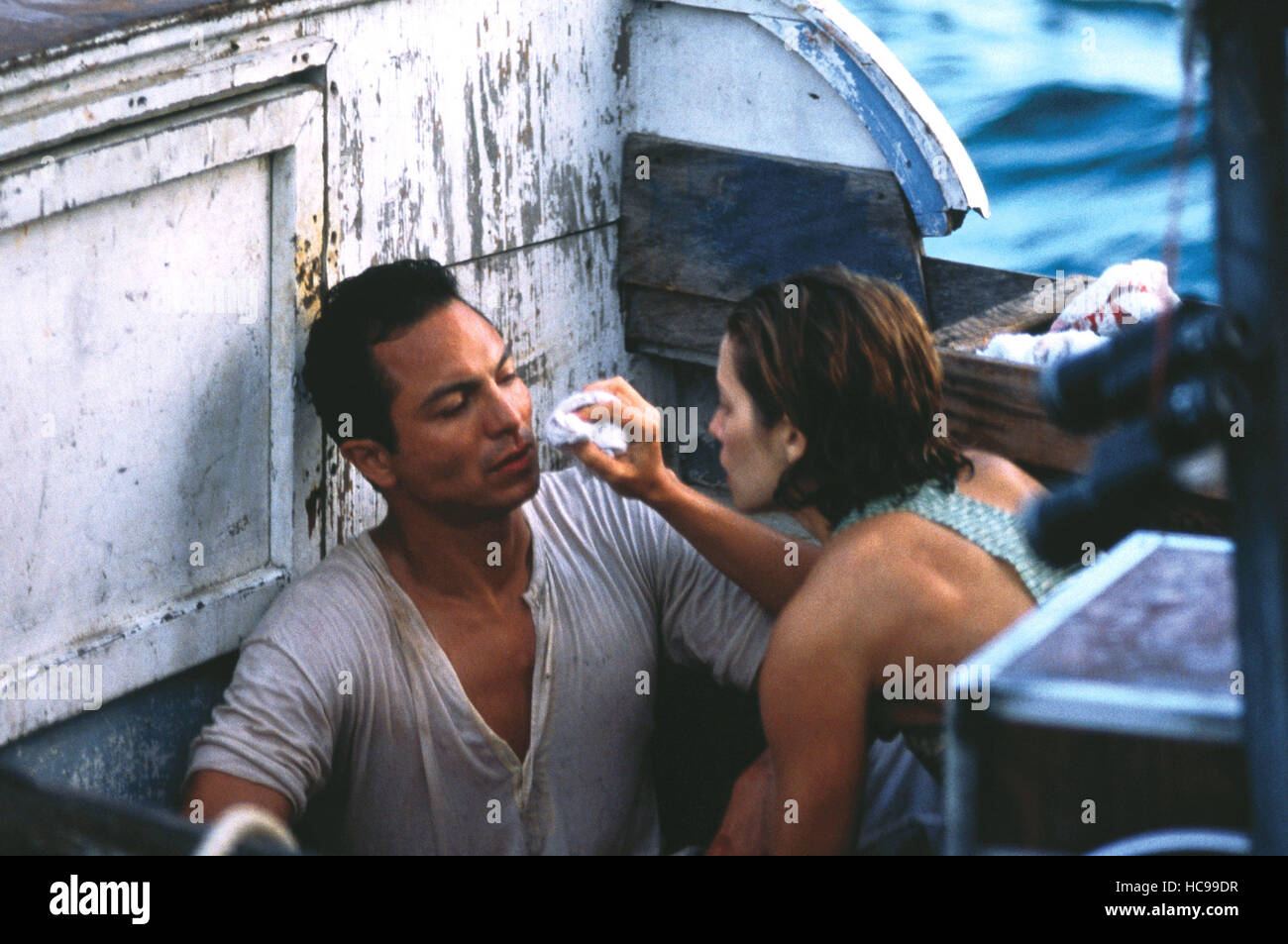 AFTER THE STORM, Benjamin Bratt, Simone Elise Girard, 2001 Stock Photo ...