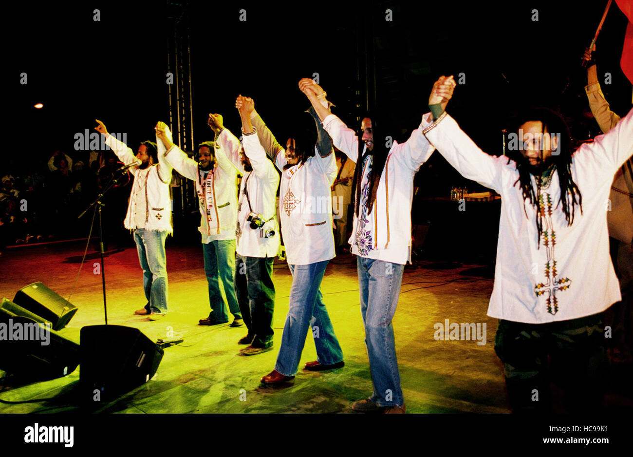 AFRICA UNITED, the family of reggae singer Bob Marley performing at the ...