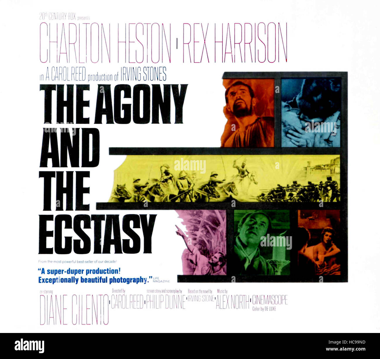 THE AGONY AND THE ECSTACY, 1965. TM and Copyright © 20th Century Fox ...