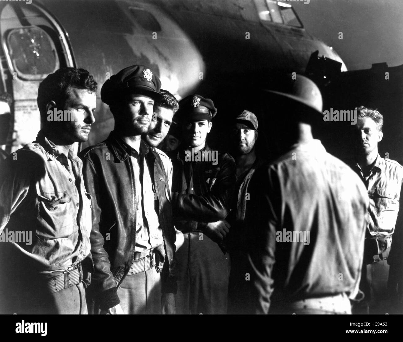 AIR FORCE, Gig Young, John Ridgely, Charles Drake, James L. Brown ...