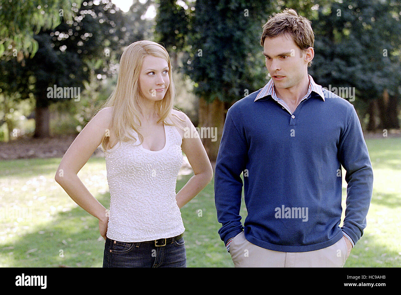 AMERICAN WEDDING, January Jones, Seann William Scott, 2003, (c ...
