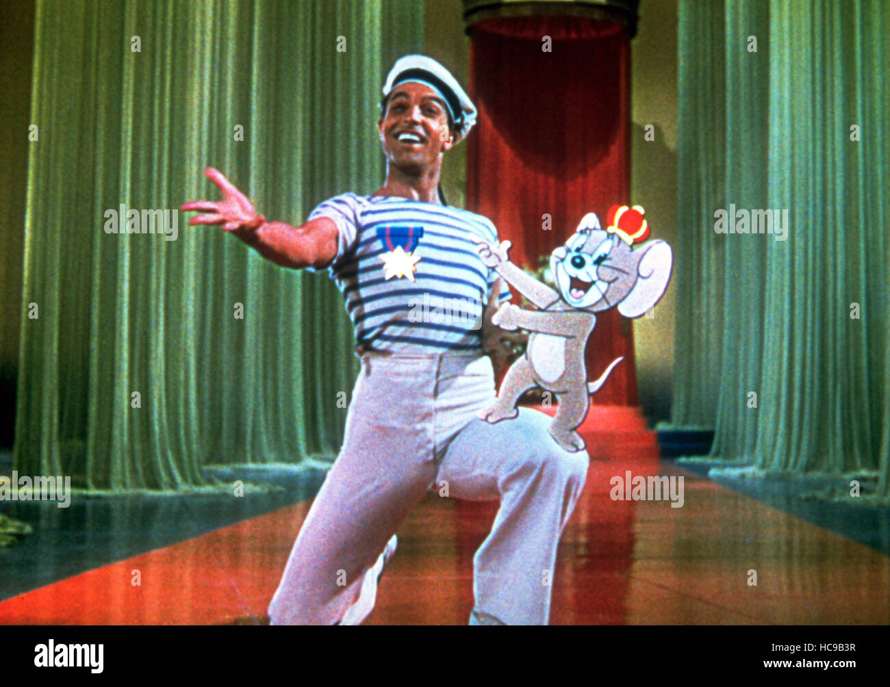 ANCHORS AWEIGH, Gene Kelly, with Jerry the Mouse of Tom and Jerry, 1945 ...
