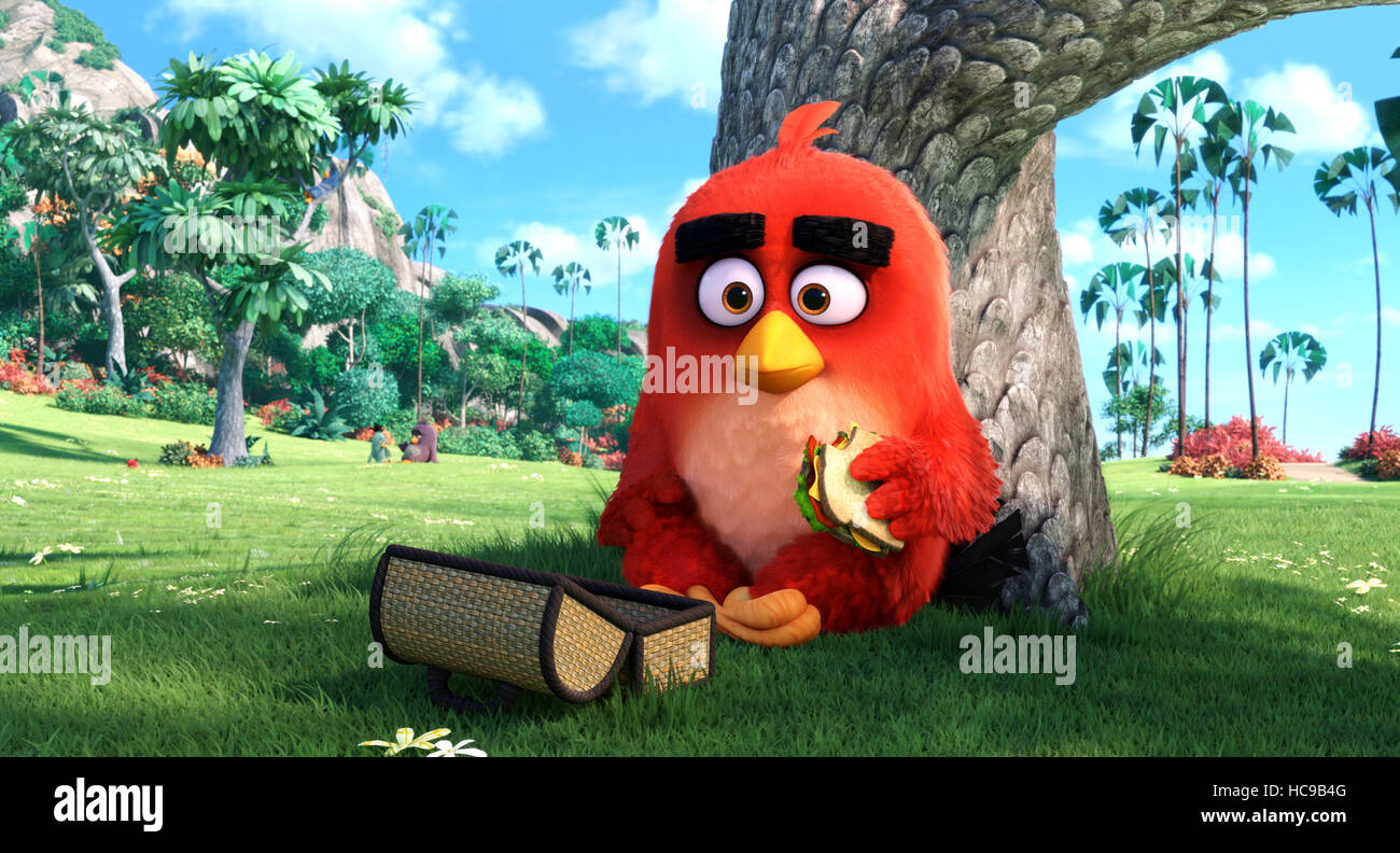 ANGRY BIRDS, (aka THE ANGRY BIRDS MOVIE), Red (voice: Jason Sudeikis ...
