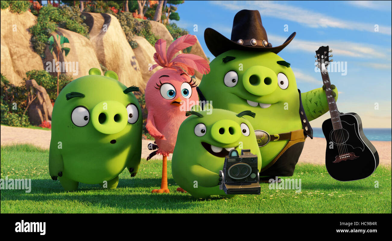 ANGRY BIRDS, (aka THE ANGRY BIRDS MOVIE), from left: Ross (voice: Tony ...