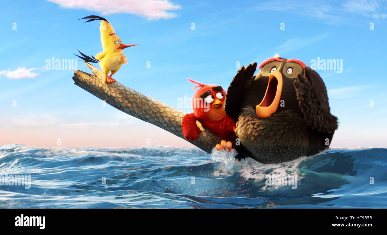 ANGRY BIRDS, (aka THE ANGRY BIRDS MOVIE), from left: Chuck (voice: Josh ...
