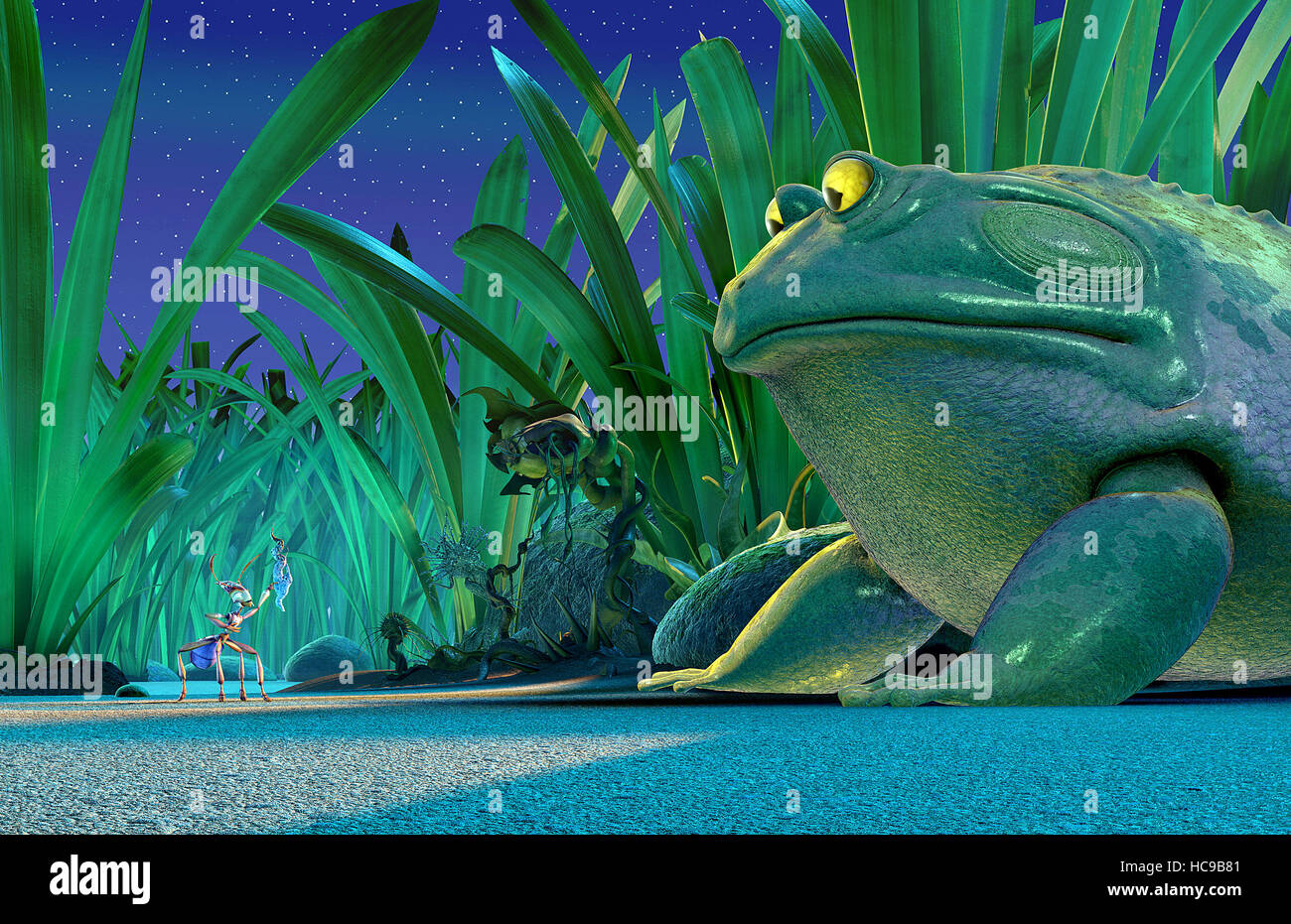 THE ANT BULLY, Zoc, (voiced by Nicolas Cage), Frog, (voiced by Frank ...