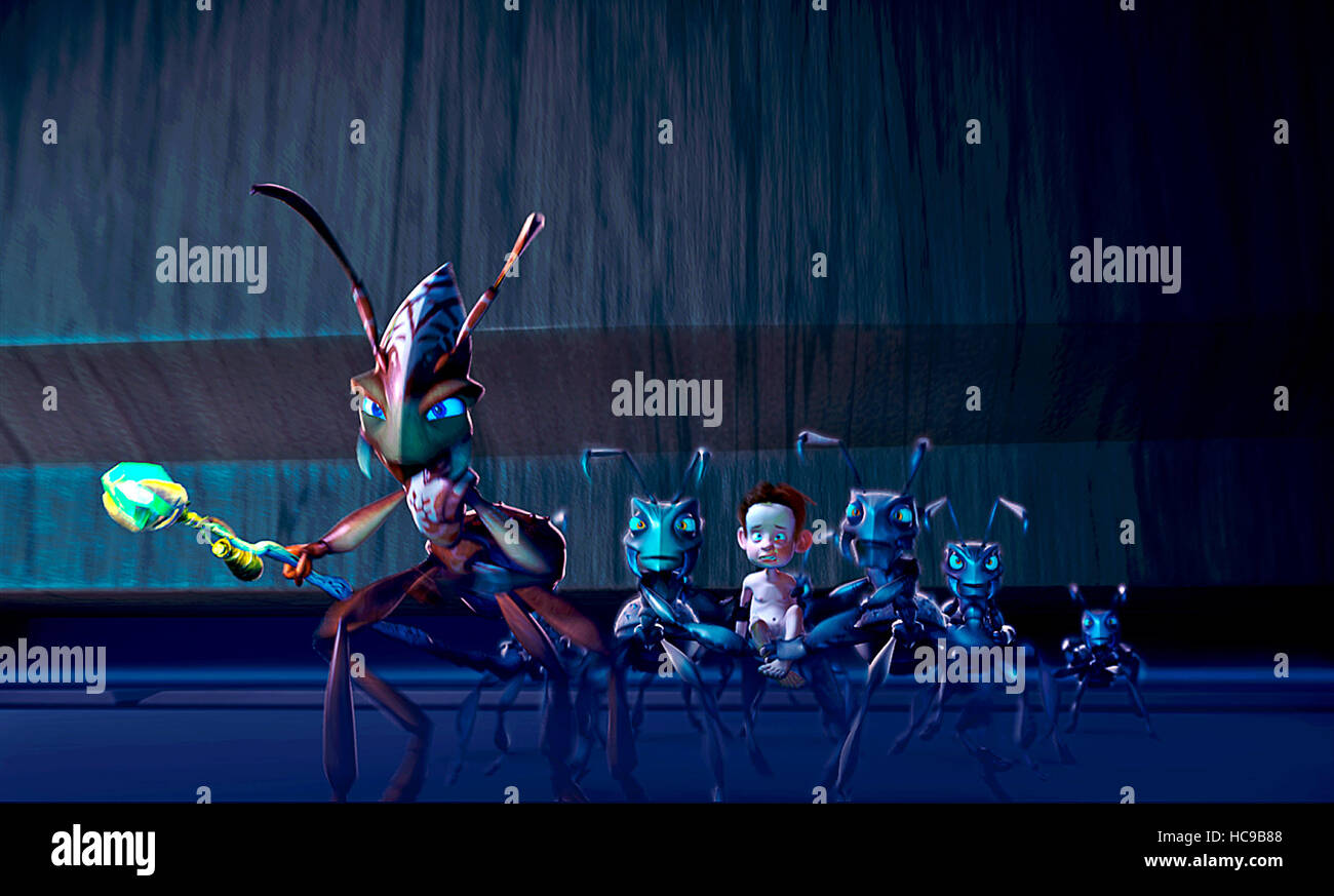 THE ANT BULLY, Zoc (voiced by Nicolas Cage), (left), Lucas Nickle ...