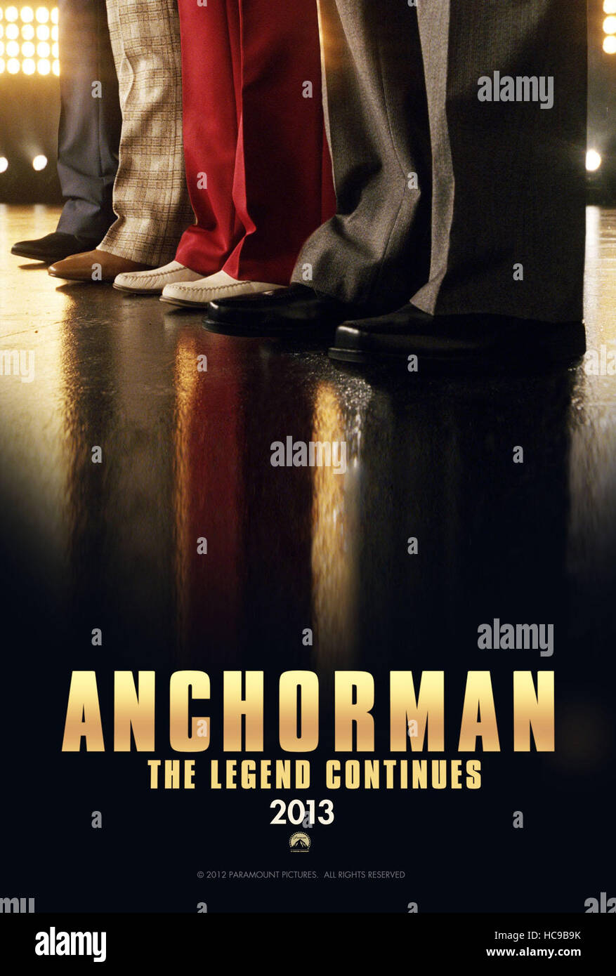 ANCHORMAN 2: THE LEGEND CONTINUES, US advance poster art, 2013 ...