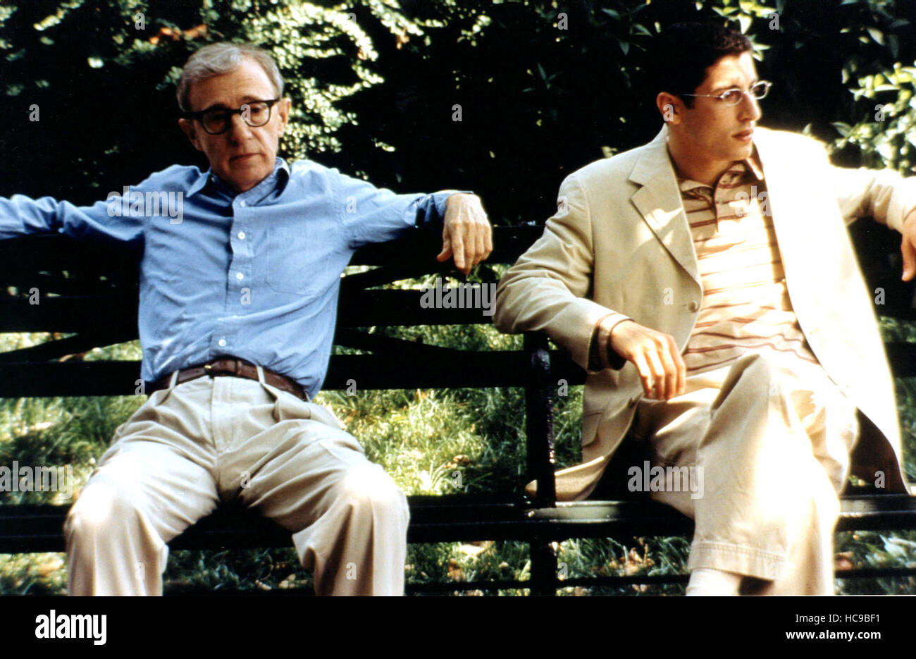 ANYTHING ELSE, Woody Allen, Jason Biggs, 2003, (c) DreamWorks/courtesy ...