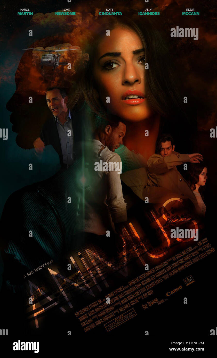 ANIMUS, US poster art, from left: Matt Cinquanta, Love Newsome (bottom ...