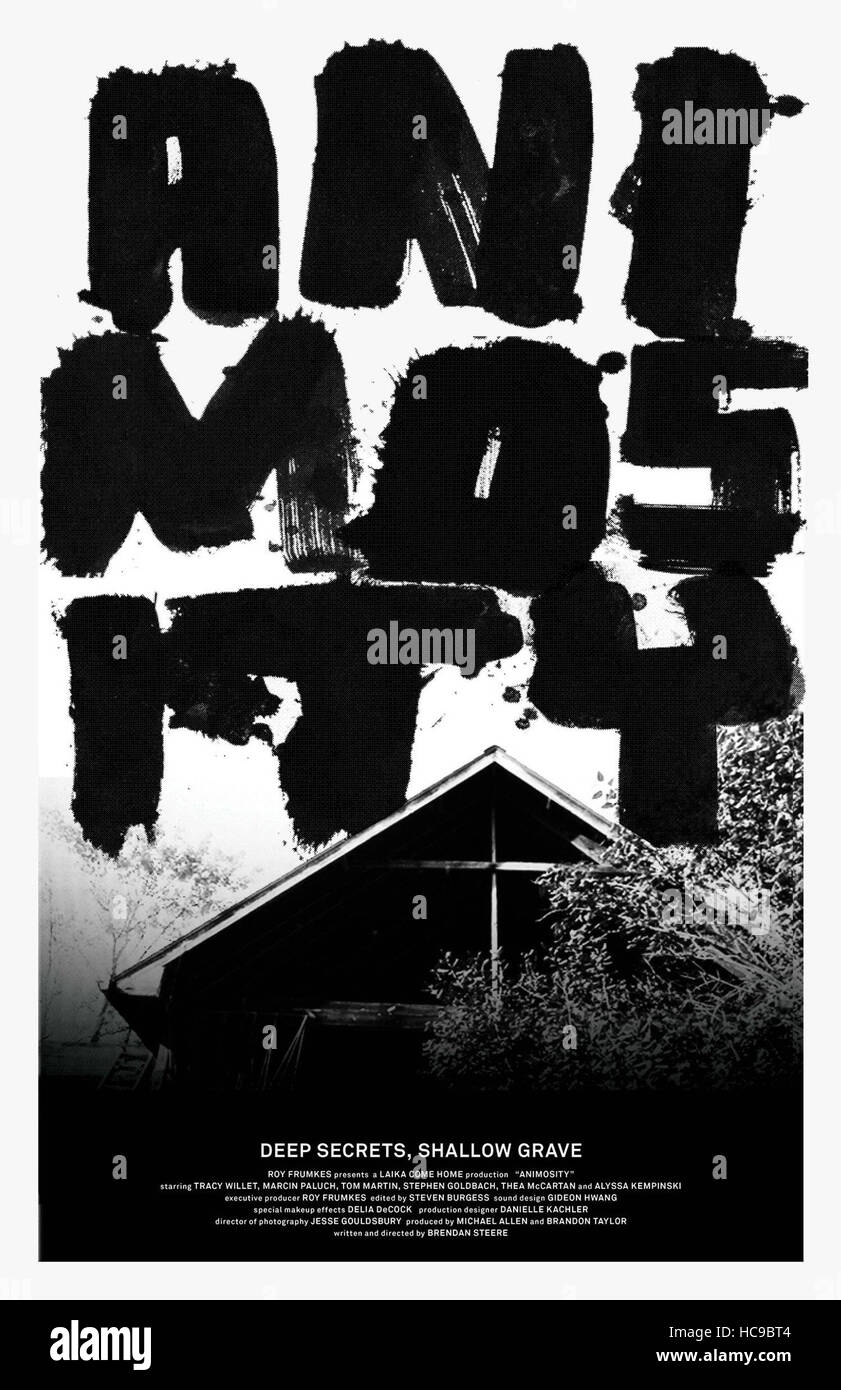 ANIMOSITY, International poster art, 2013 Stock Photo - Alamy