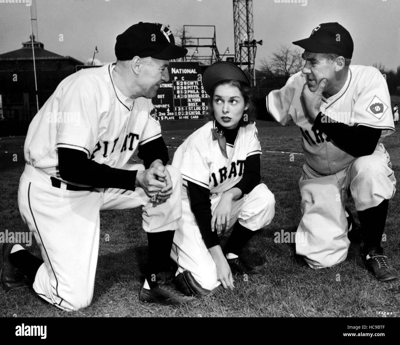 ANGELS IN THE OUTFIELD, Janet Leigh, Paul Douglas, 1951 Stock Photo - Alamy