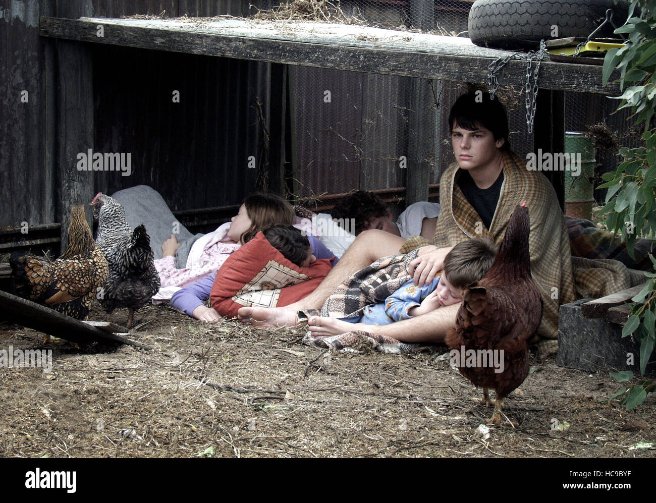 AUSTRALIAN RULES, Nathan Phillips (sitting up), 2002, © Beyond Films ...