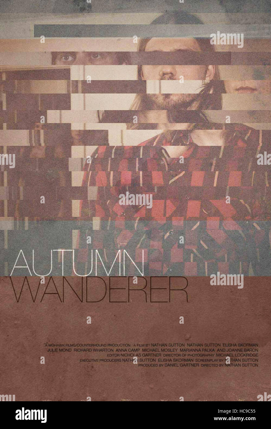 AUTUMN WANDERER, international poster, Nathan Sutton, 2013 Stock Photo ...