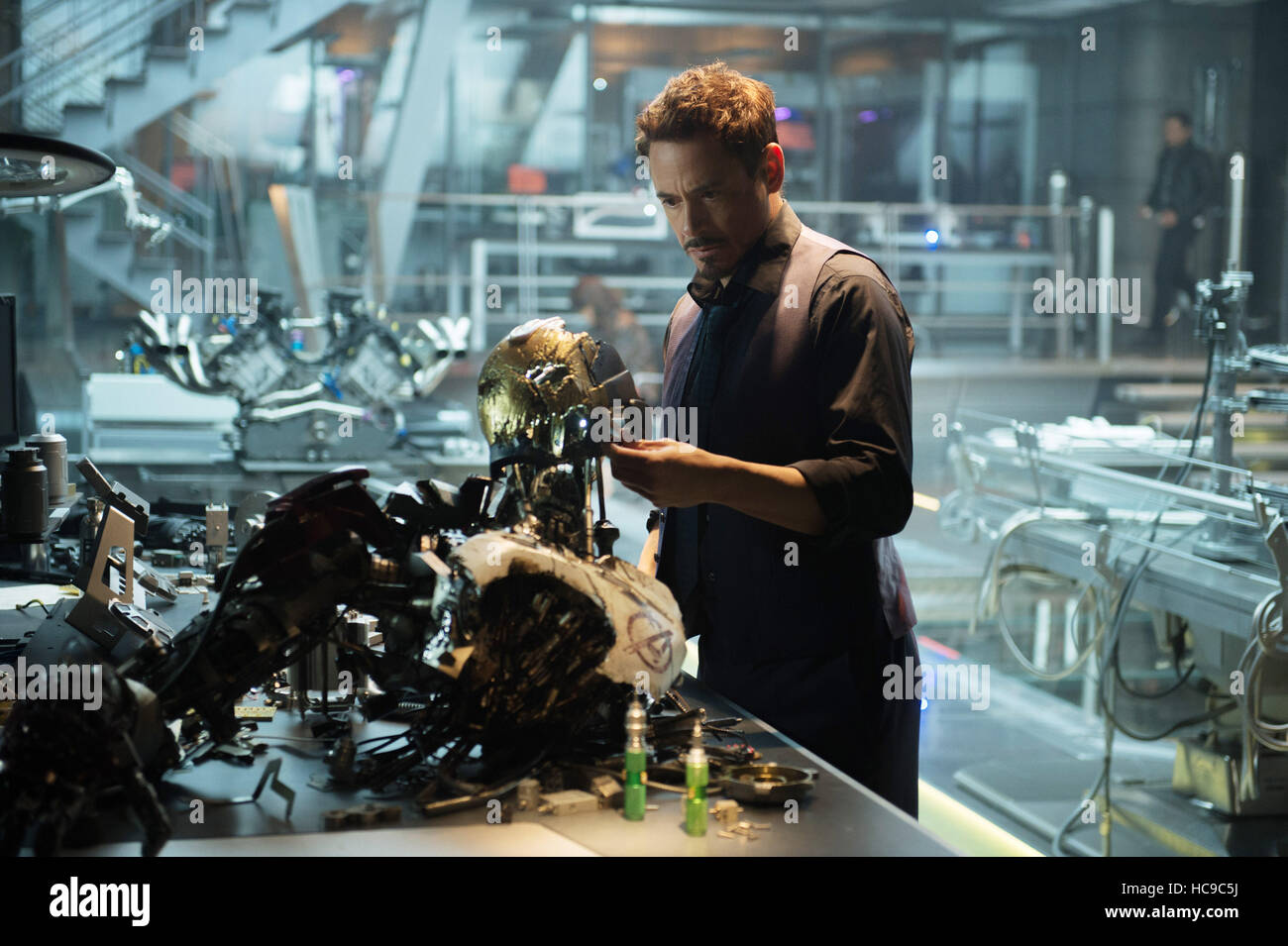 AVENGERS: AGE OF ULTRON, Robert Downey Jr. as Tony Stark/Iron Man, 2015 ...