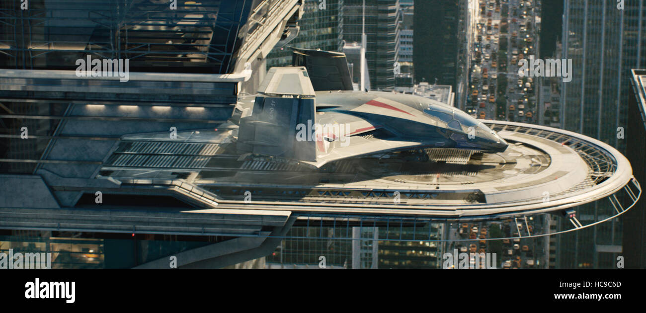 AVENGERS: AGE OF ULTRON, Quinjet, 2015. ©Walt Disney Studios Motion ...