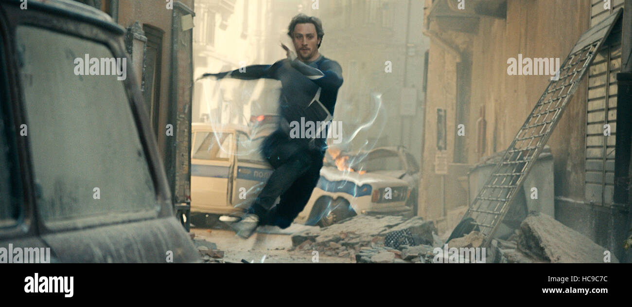 AVENGERS: AGE OF ULTRON, Aaron Taylor-Johnson, as Quicksilver, 2015 ...