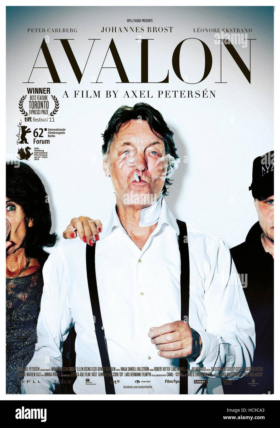 AVALON, International poster art, from left: Leonore Ekstrand, Johannes ...