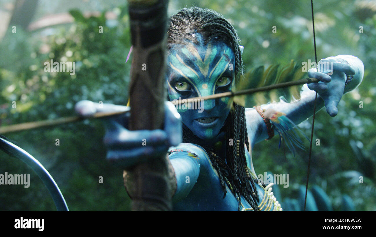 AVATAR, Zoe Saldana, 2009, TM & Copyright ©20th Century Fox. All rights ...