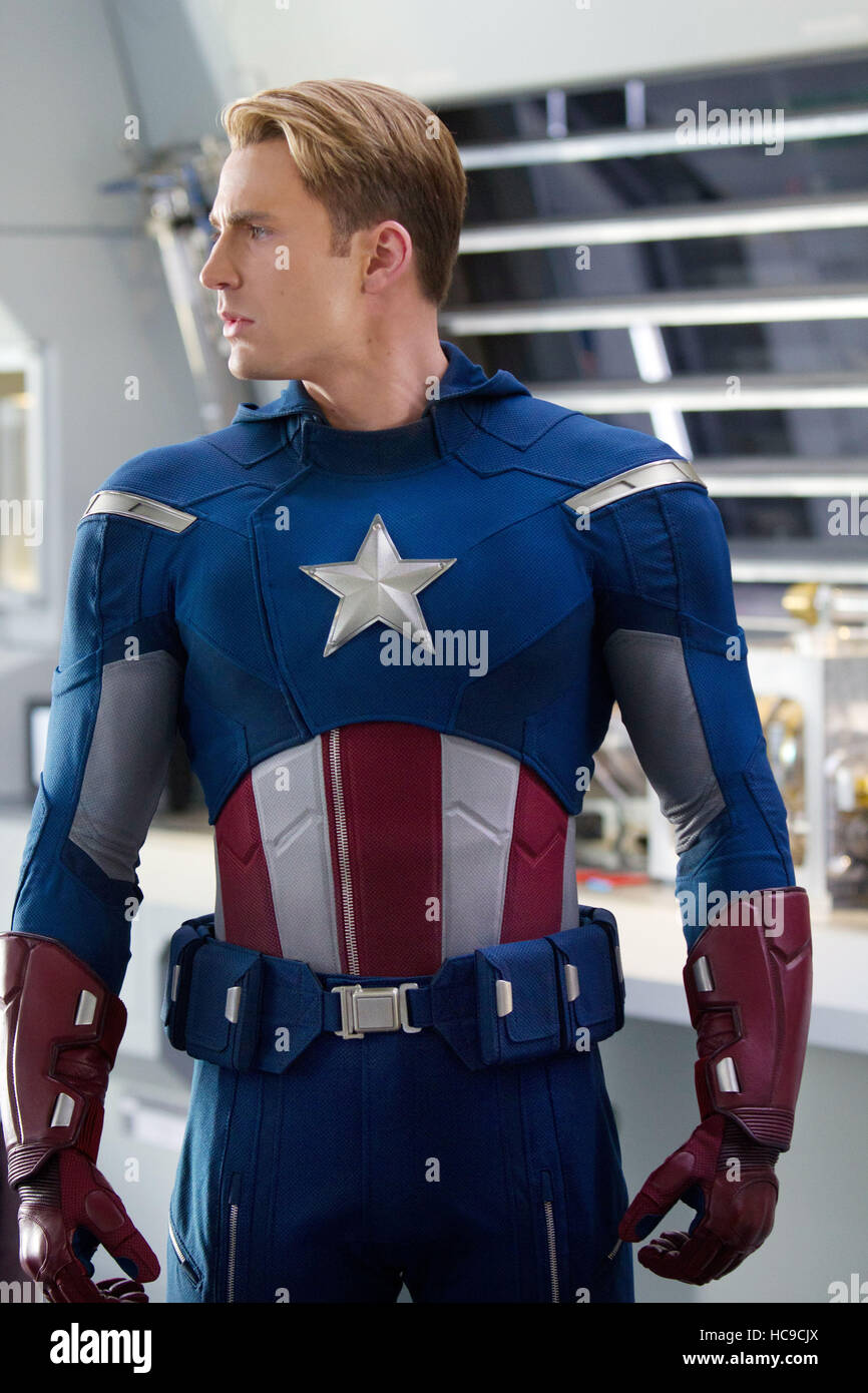 THE AVENGERS, Chris Evans as Captain America, 2012. ph: Zade Rosenthal ...